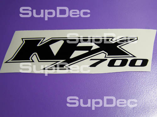2 Kawasaki Kfx-700 Decal Sticker