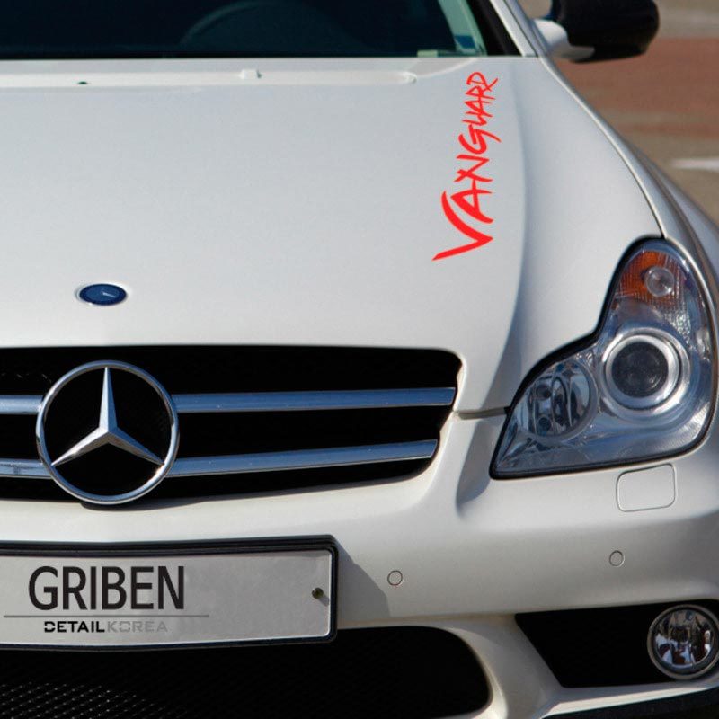 Lettering Decal Sticker Emblem Logo Vinyl Vanguard For Audi