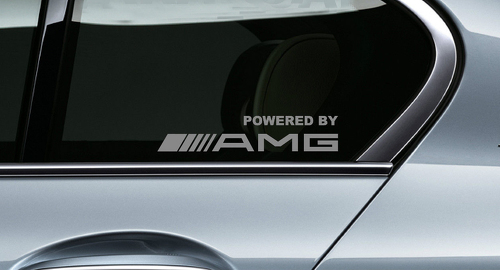 2 Pack AMG Decal Sticker CLS S55 Mercedes Benz Sport