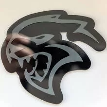 Custom 3D Badge Hellcat Dodge Fender Badges Emblem