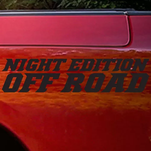 Dodge Ram Rebel Night Edition Side Truck Vinyl Decal Graphic Off Road ...