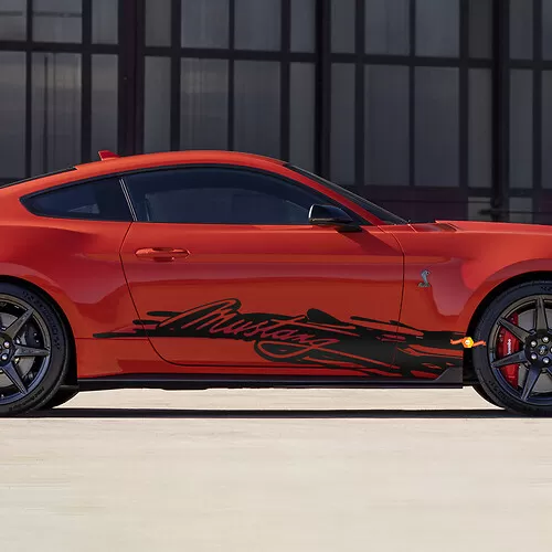 Mustang Side Splash Decals Stickers for Ford Mustang
